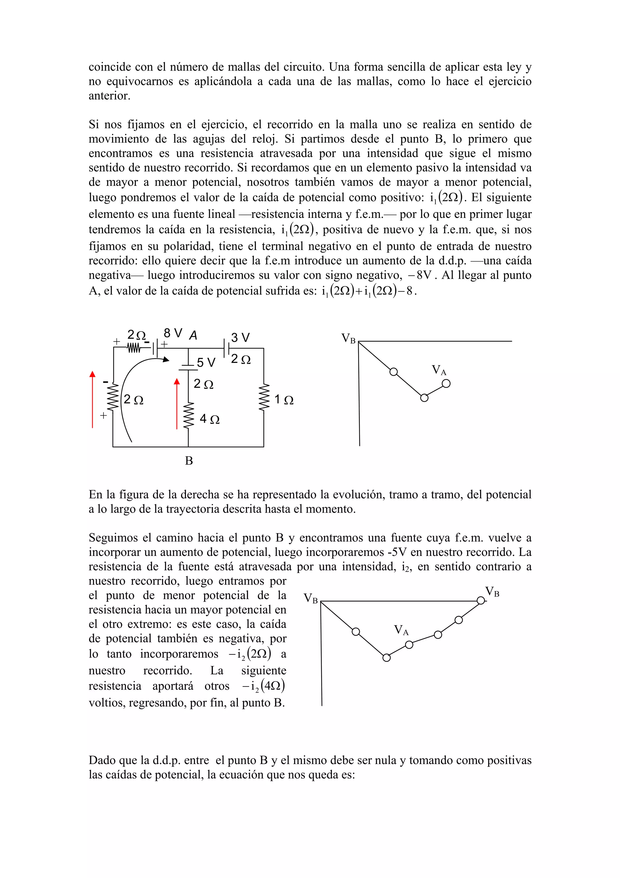 Leyes de kirchhoff ejercicios resueltos 3 | PDF