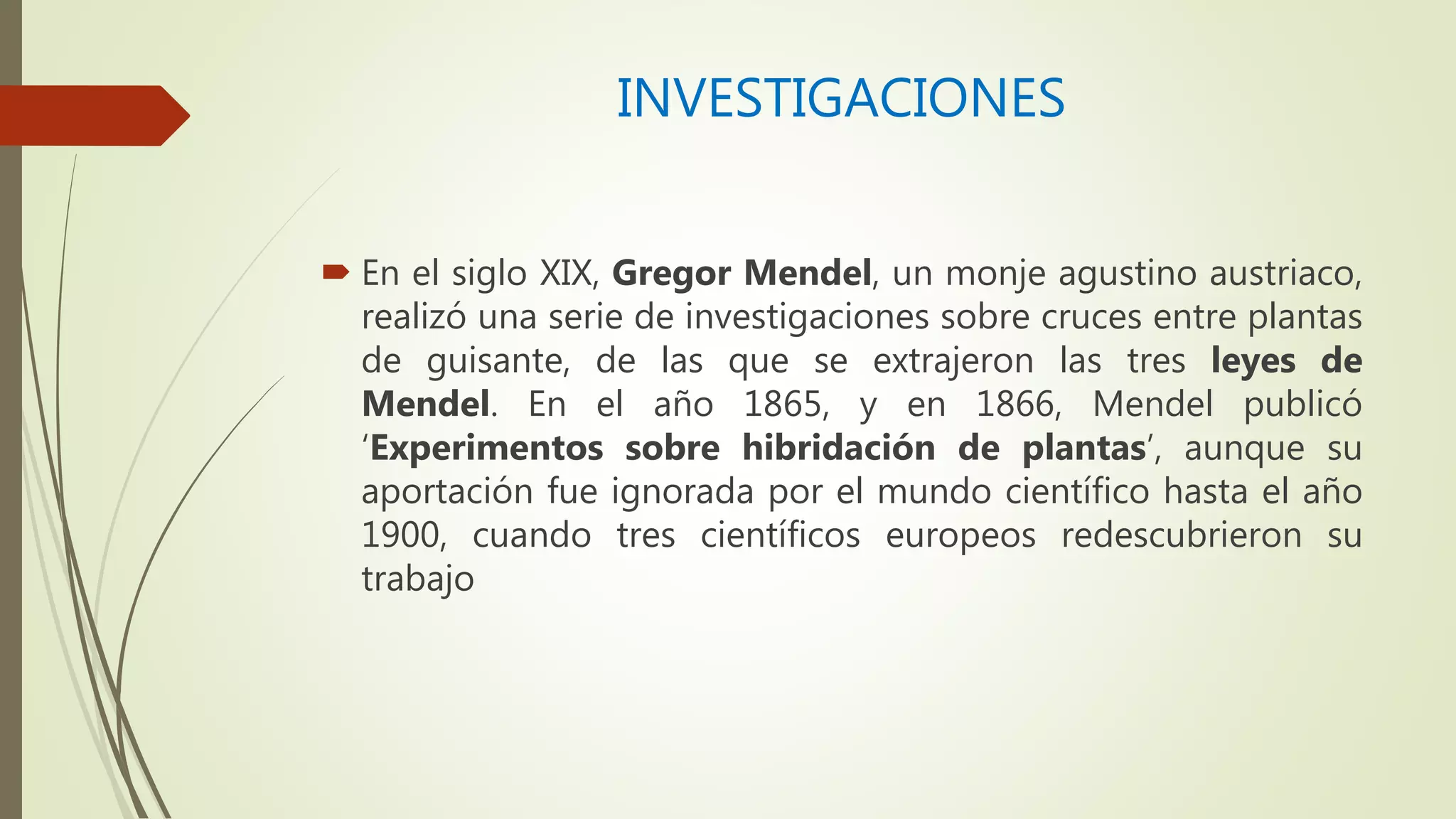 Leyes de mendel | PPTX