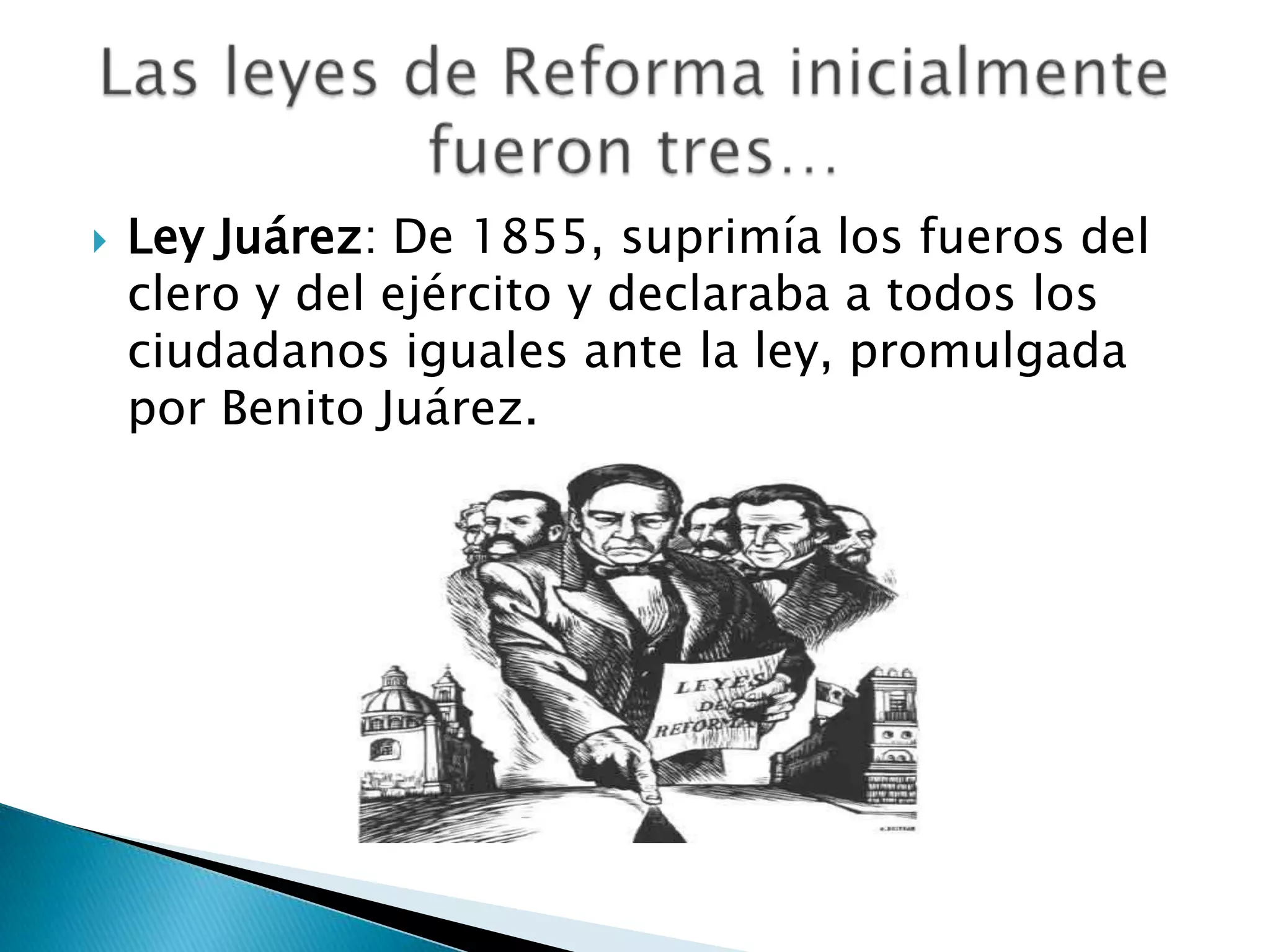 Leyes de reforma | PPTX