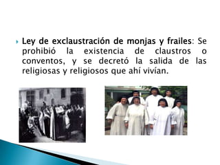Leyes de reforma | PPTX