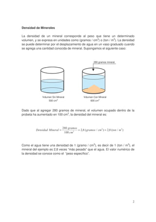 Leyes y densidad_de_minerales | PDF
