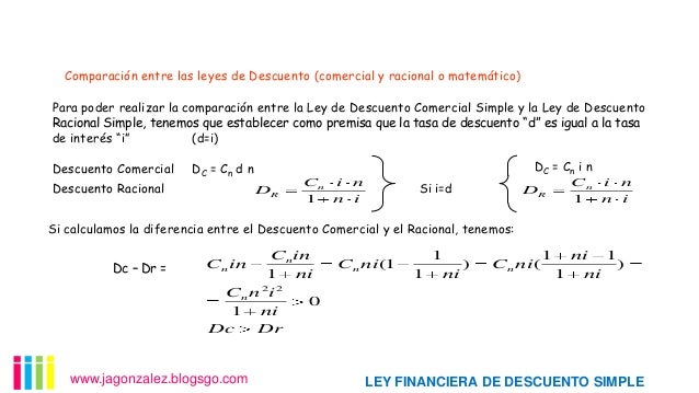 Diferencias Entre Descuento Comercial Y Racional - creditosorprand