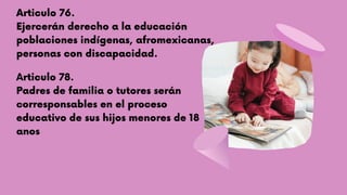 Ley general de educación art 76-97. Adriana Martínez | PDF
