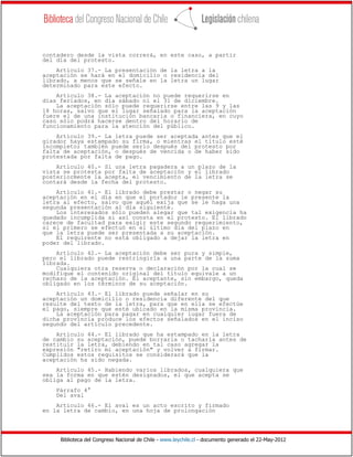 Ley letra de cambio y pagare | PDF