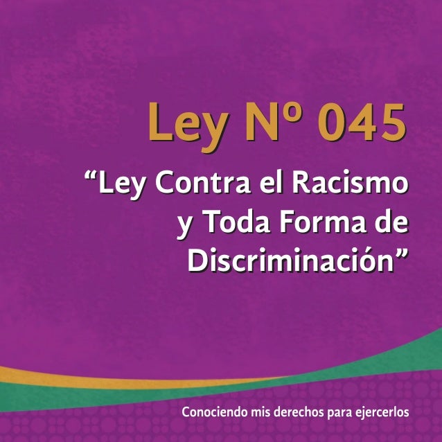 Campaña de Sensibilización para la lucha contra la Discriminación y el Racismo ¨STOP RACISMO