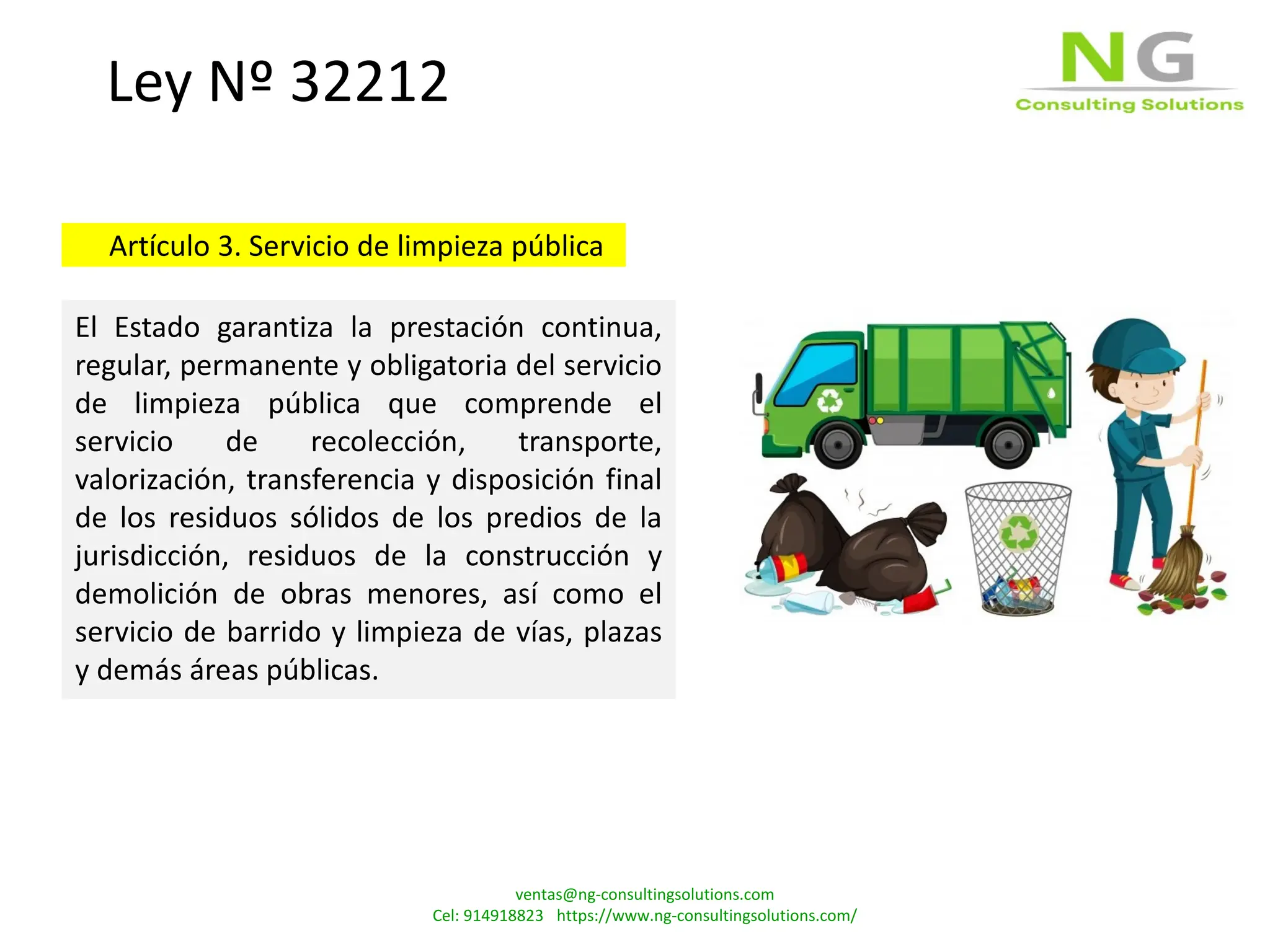 Ley N° 32212, que modifica el Decreto Legislativo N° 1278, que aprueba ...
