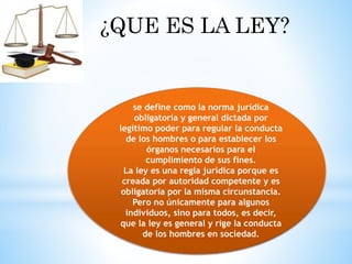 Ley norma y reglas | PPTX