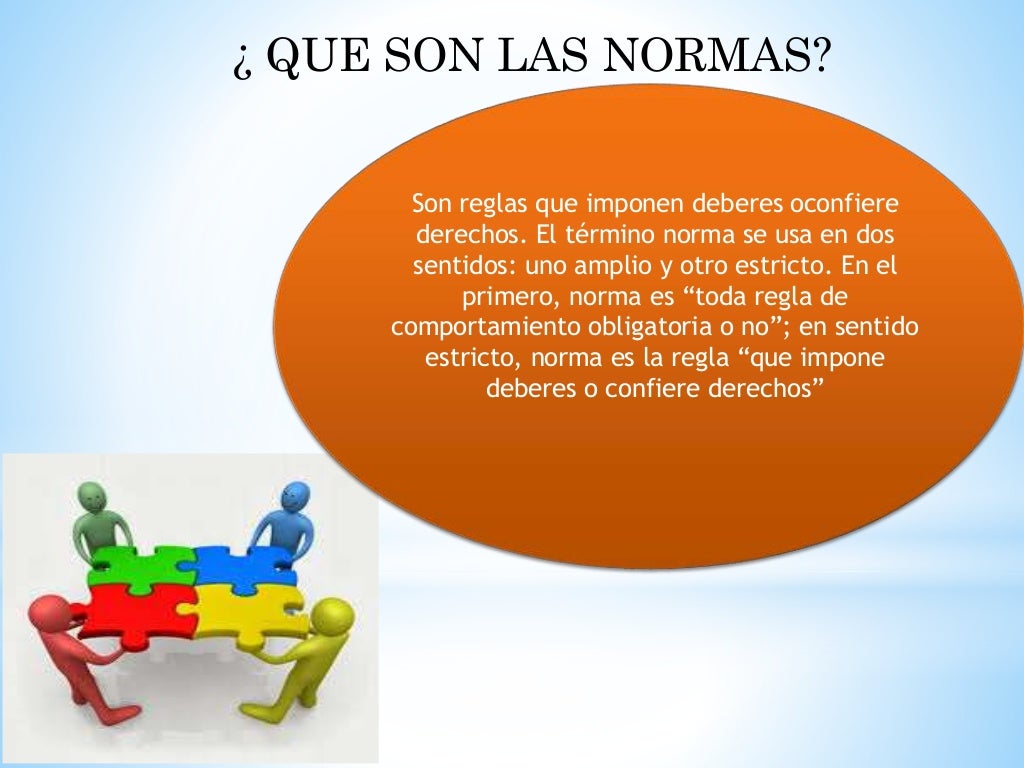 Ley Norma Y Reglas