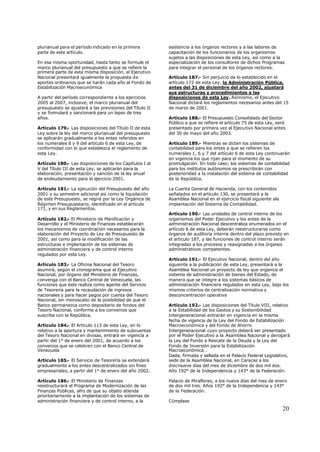 Ley organica de la administración financiera del sector público | PDF