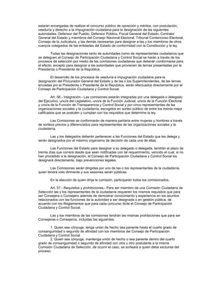 Ley Orgánica de Participación Ciudadana y Control Social | PDF