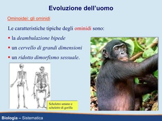 Lez. evoluzione uomo | PPTX