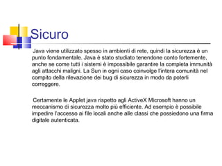 Java introduzione | PPT
