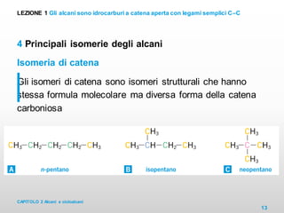 lez_02 ALCANI E CICLOALCANI.pdf | Chemistry | Science