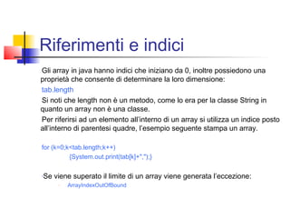 Java lezione 2 | PPT | Programming Languages | Computing