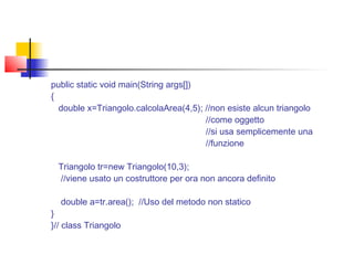 Java lezione 3 | PPT | Programming Languages | Computing