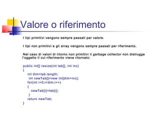 Java lezione 3 | PPT | Programming Languages | Computing