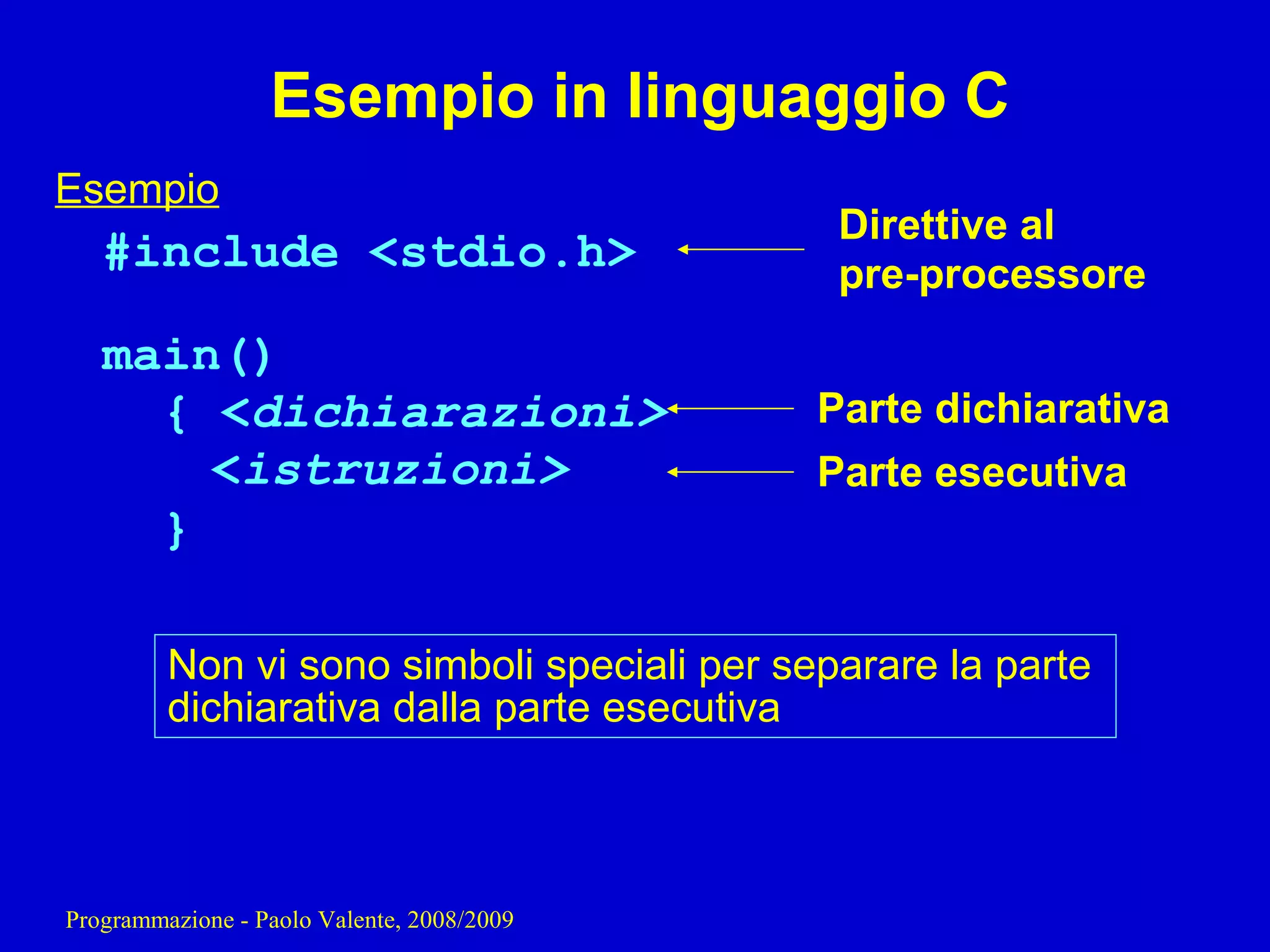 06 - Programmazione: Scope Variabili | PDF