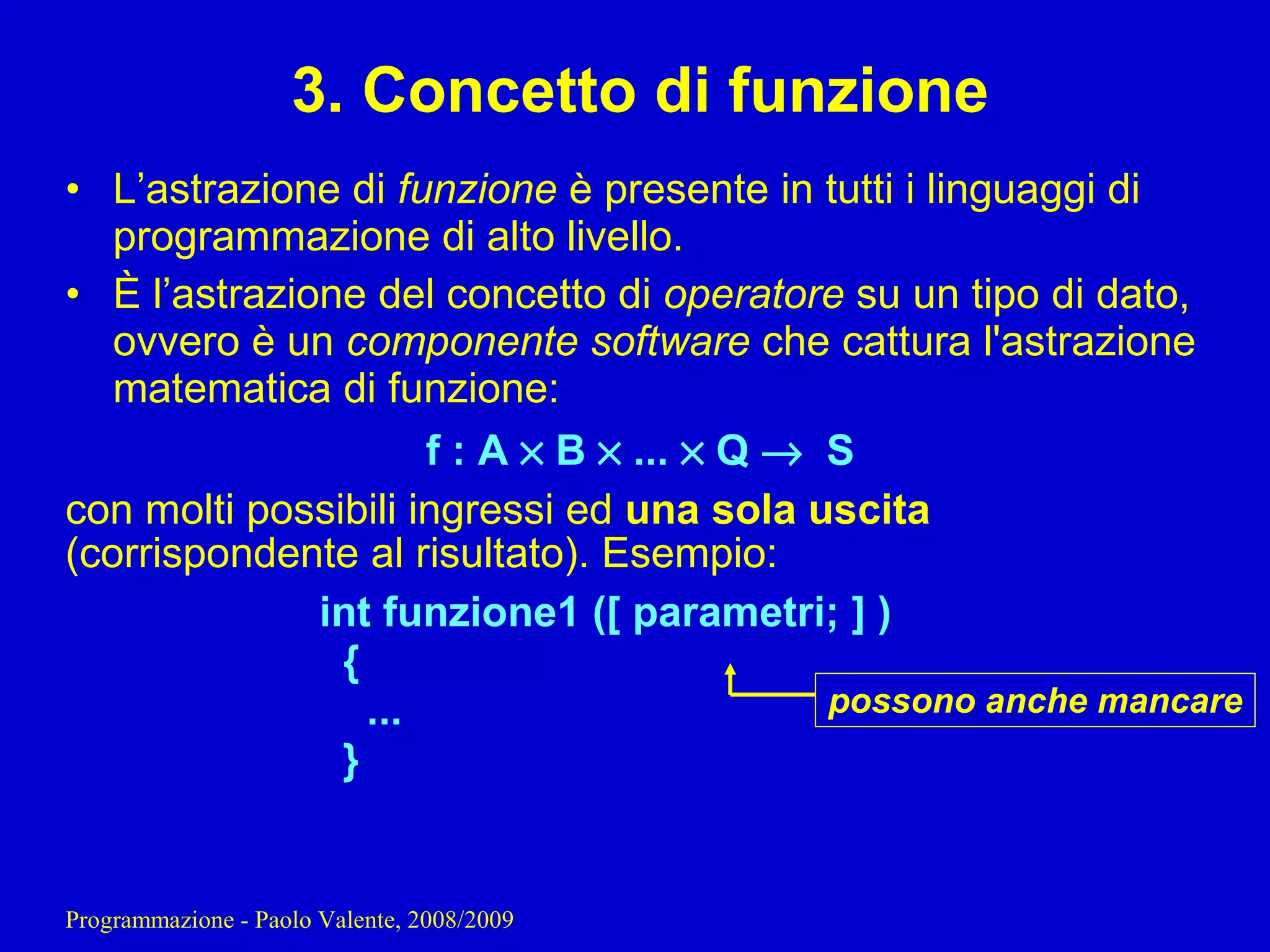 06 - Programmazione: Scope Variabili | PDF