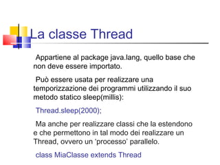 Java lezione 8 | PPT
