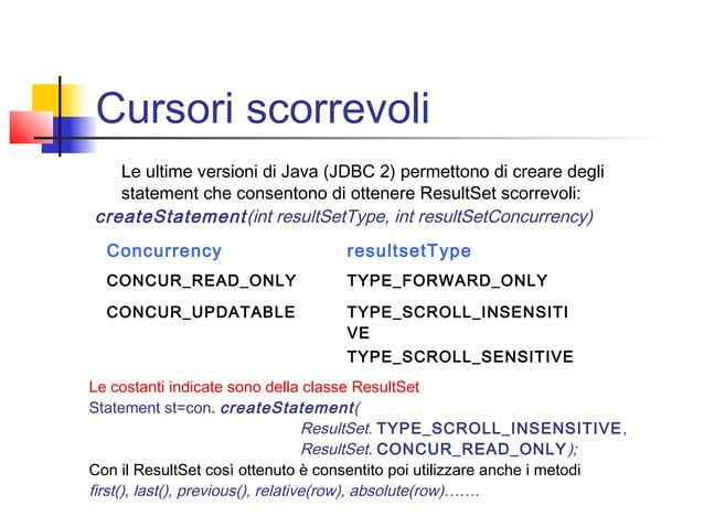 Java lezione 10 | PPT