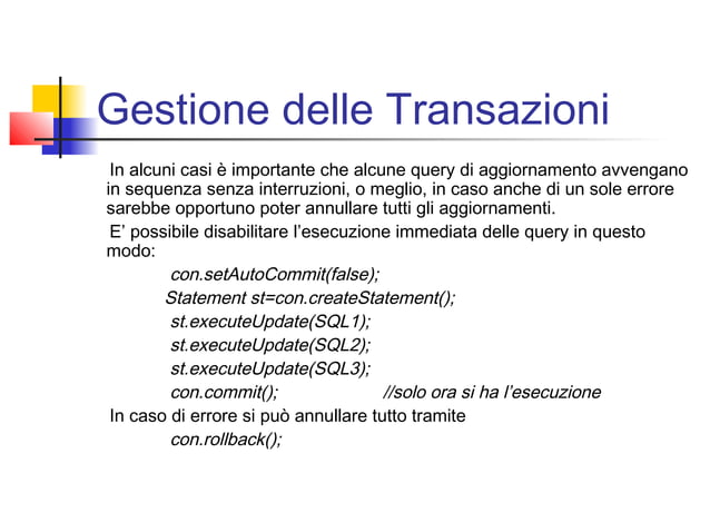 Java lezione 10 | PPT