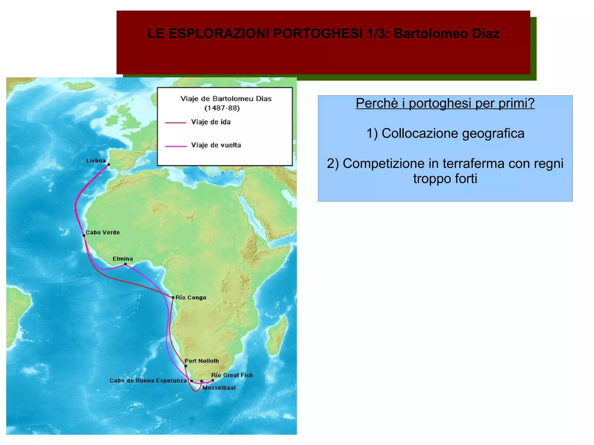 Lez 1, diap 1 8 le scoperte geografiche | ODP