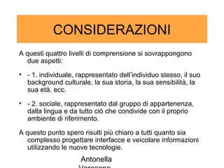 Lez 3 parte A DESIGN DI INTERFACCE | PPT