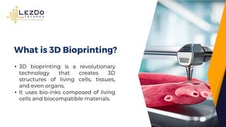 3D Bioprinting: What the Future Holds for Personalized Medicine? | PPTX