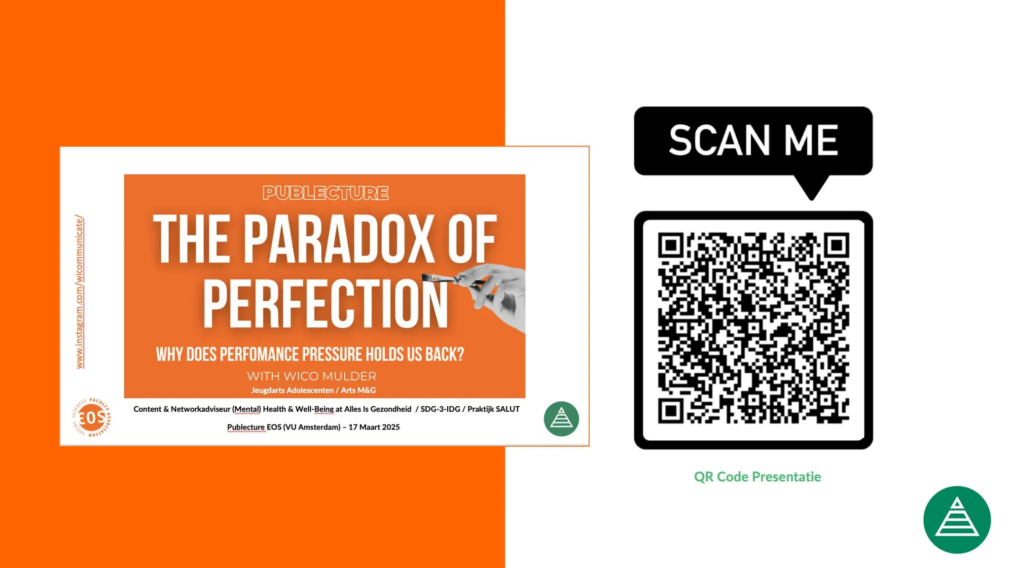 The Paradox of Perfection - Publecture (EOS VU Amsterdam) | PPT