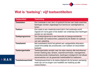 De waarde van toetsen en beoordelen | PPTX | Educational Assessment ...