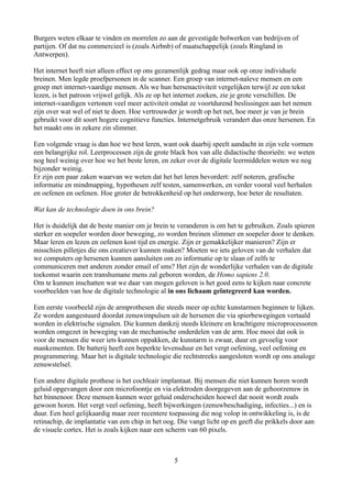 Geerdt Magiels - Tussen hype en hypothese (tekstversie) | PDF