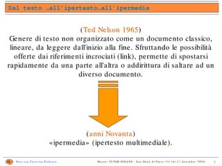 Lezione CMC 2 | PPT
