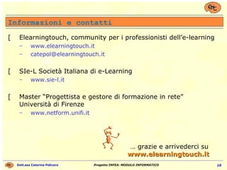 Lezione Infea Grosseto 4 | PPT