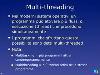 Lezione 2: I thread | PDF