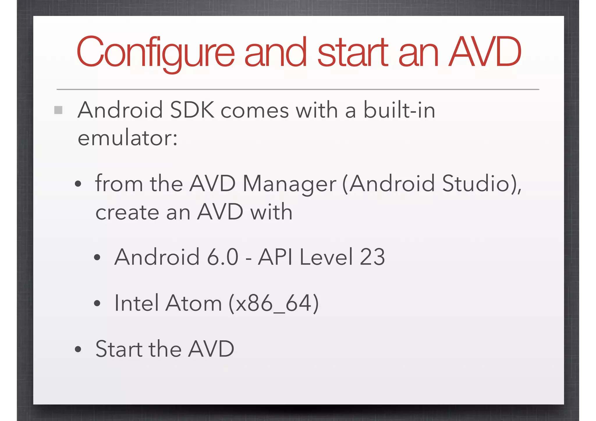 Lezione 02 React and React Native installation and Configuration | PPT