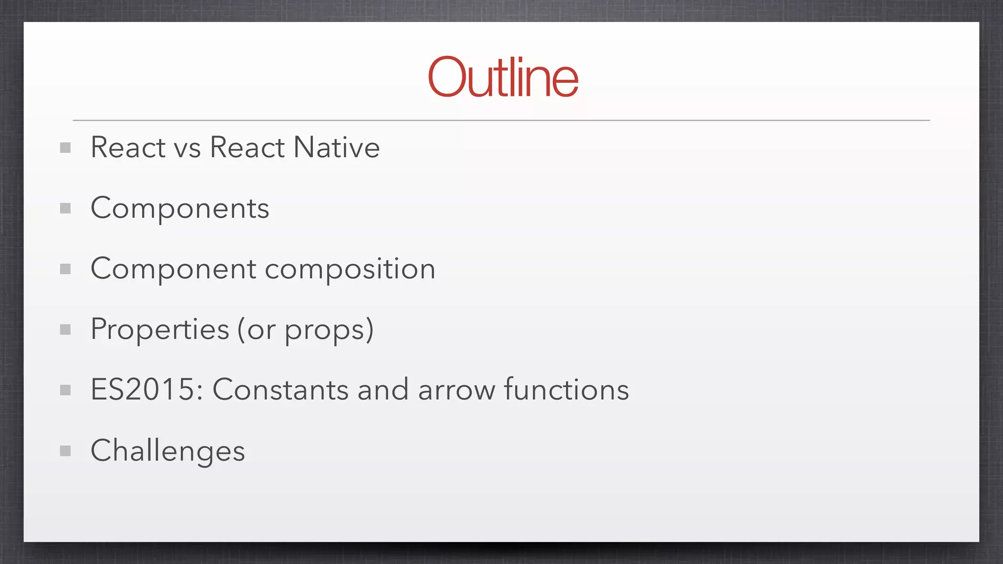 Lezione 03 Introduzione a react | PPT
