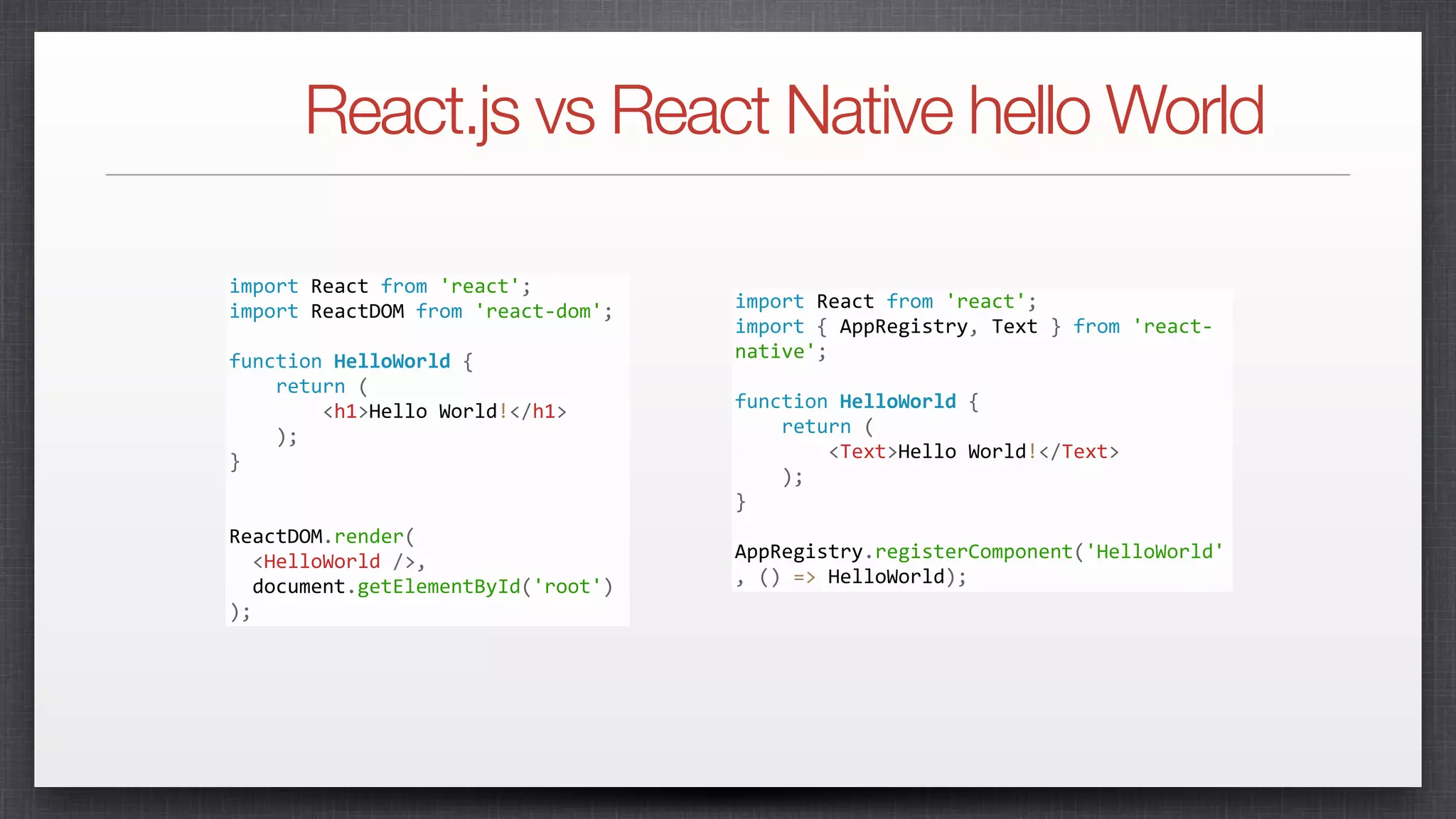 Lezione 03 Introduzione a react | PPT