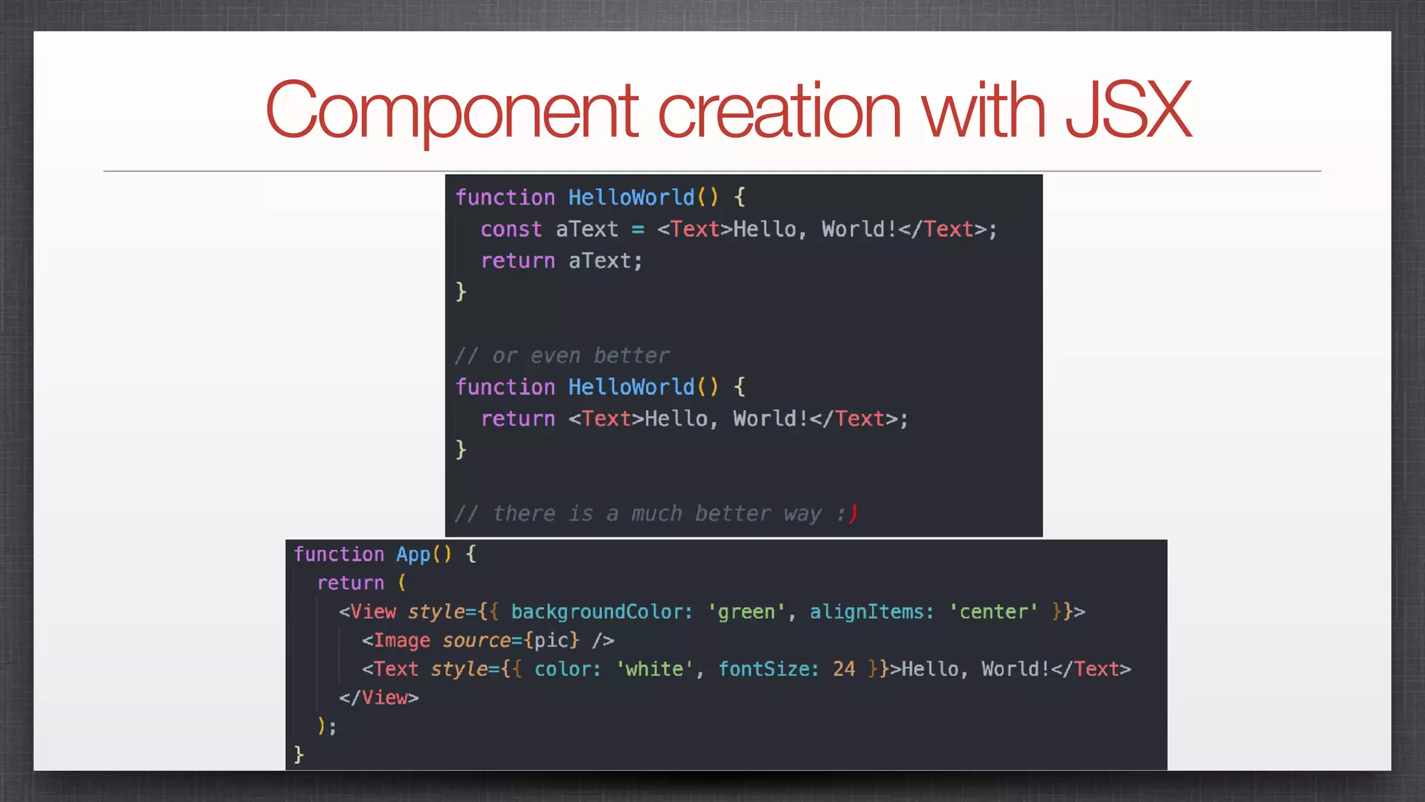 Lezione 03 Introduzione a react | PPT