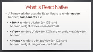 Lezione 03 Introduzione a react | PPT