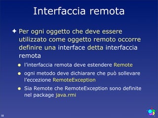 Lezione 6: Remote Method Invocation | PDF | Programming Languages | Computing