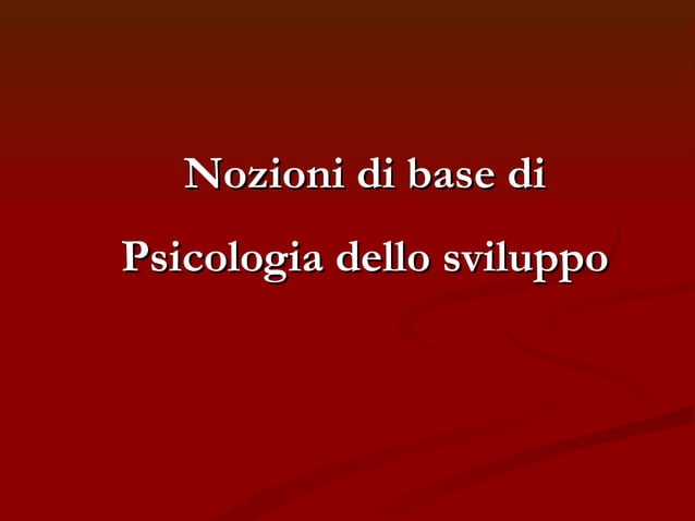 Lezione 1 | PPT