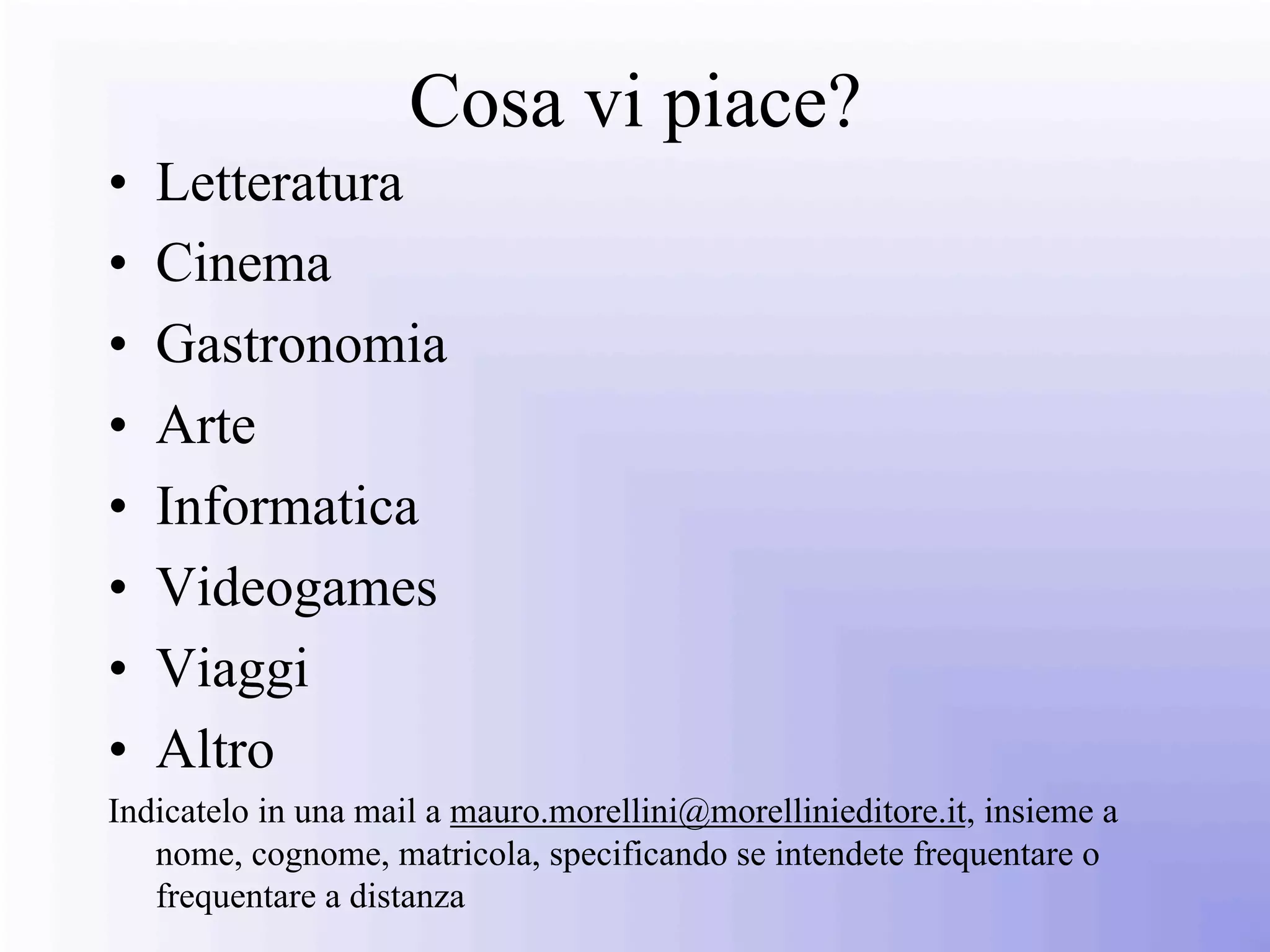 Lezione 1 13 tipi editoria | PPT