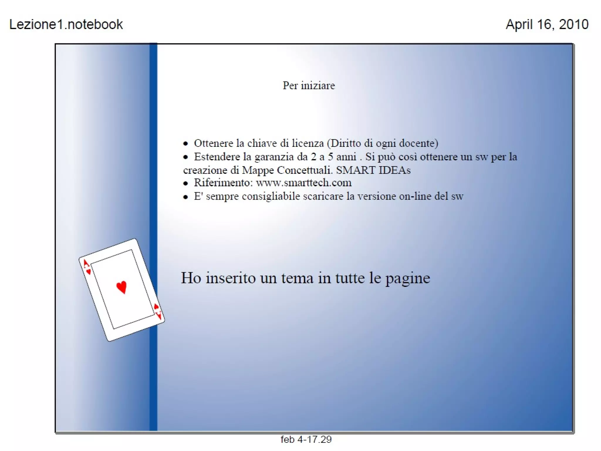Lezione 1 - Corso LIM 2010 | PPT