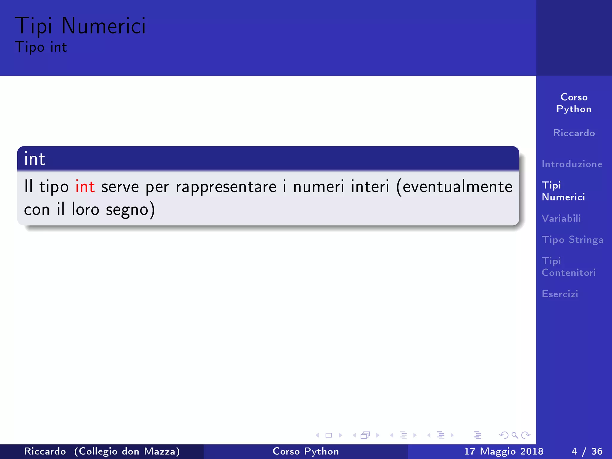 Lezione 1 Corso Python | PDF