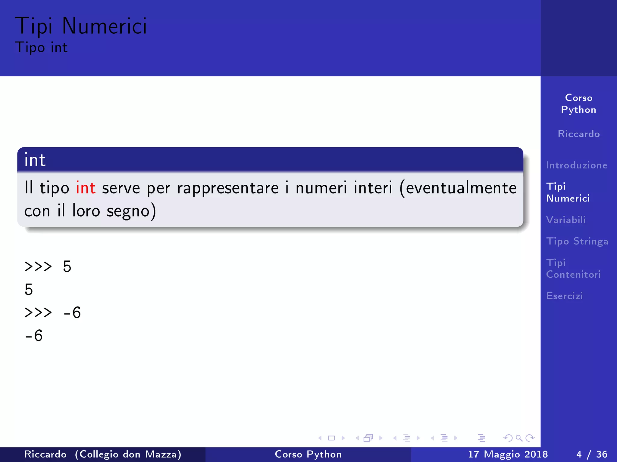 Lezione 1 Corso Python | PDF