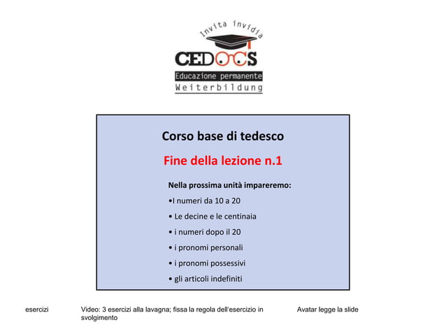 Lezione 1 | PPT