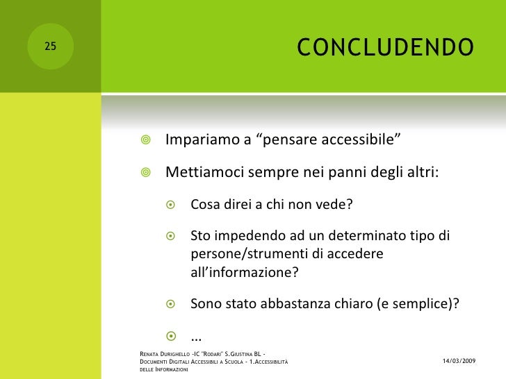 Lezione1 Accessibilità