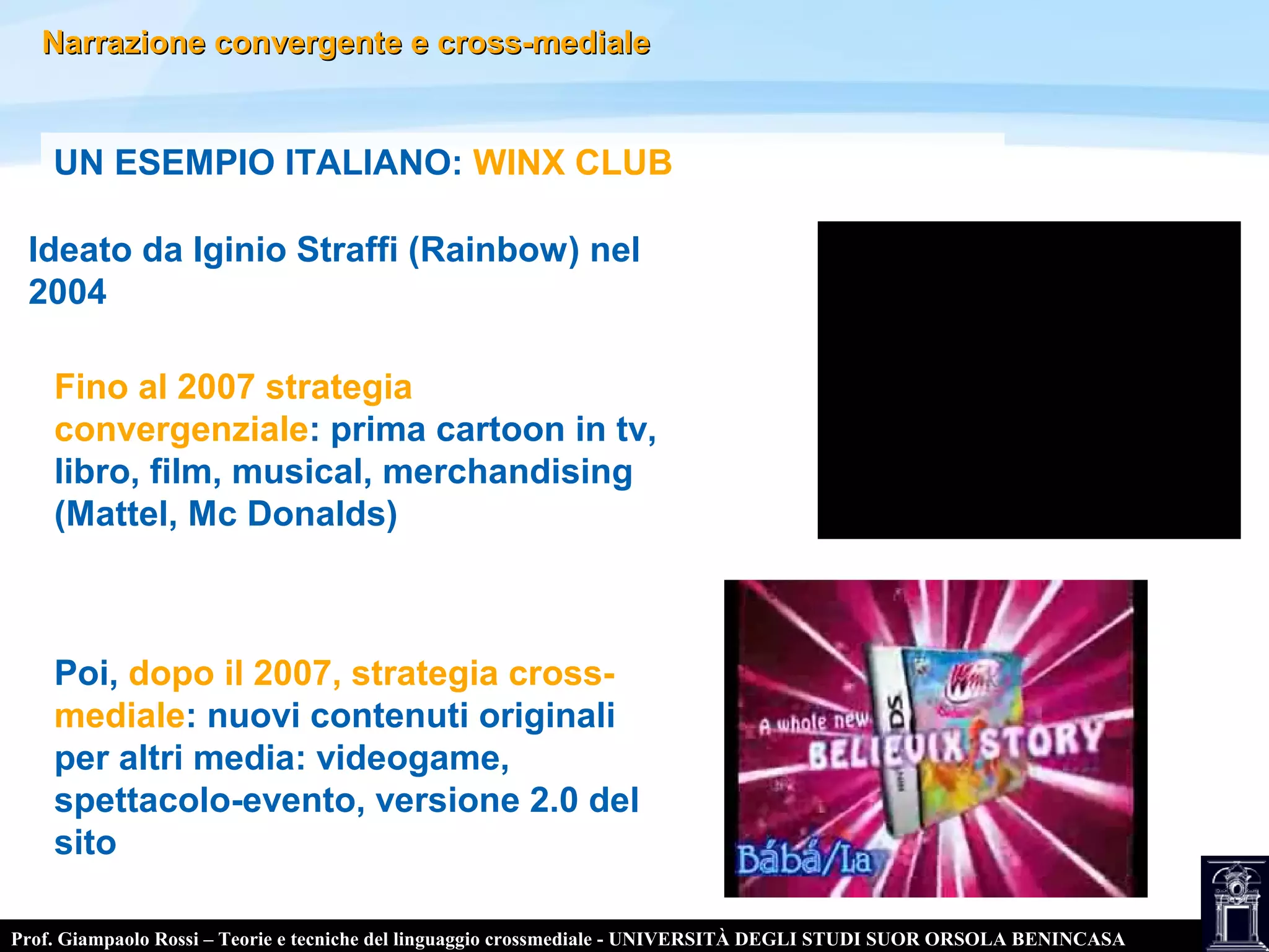 Lezione 10. narrazione e sistemi | PPT