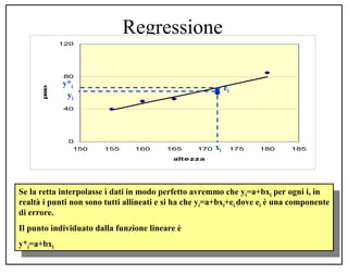 Regressione - Lezione 13 | PDF