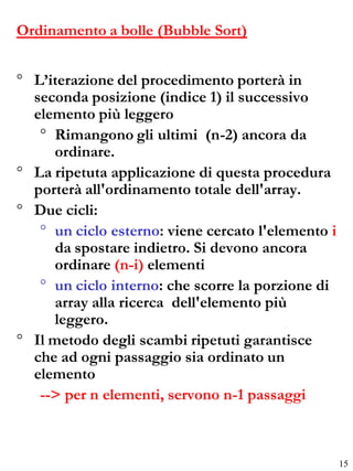 Lezione 18 (18 aprile 2012) ordinamenti | PDF